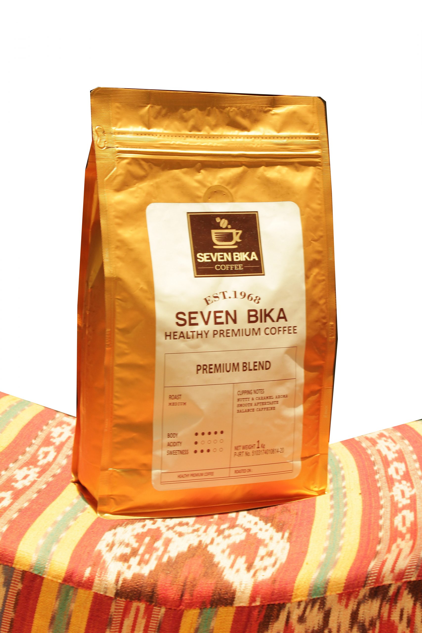 SEVEN BIKA PREMIUM BLEND COFFEE 1000 Gr [Ground] - Seven Bika Coffee