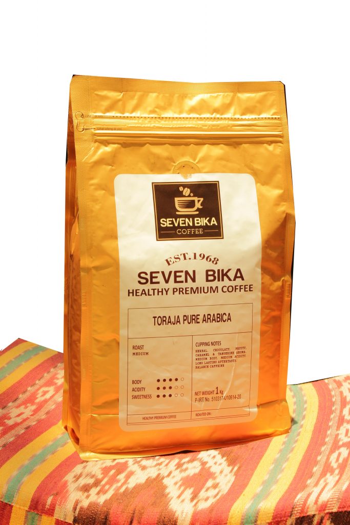 SEVEN BIKA TORAJA SIGNATURE PURE ARABICA 1000 Gr [Beans] - Seven Bika ...