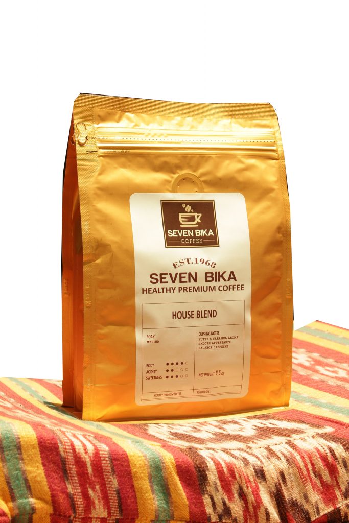 SEVEN BIKA HOUSE BLEND VARIAN 500 Gr [Ground] - Seven Bika Coffee