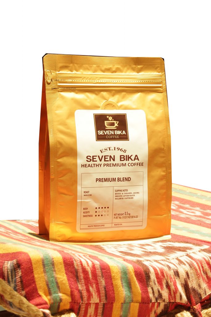 SEVEN BIKA PREMIUM BLEND COFFEE 500 Gr [Ground] - Seven Bika Coffee