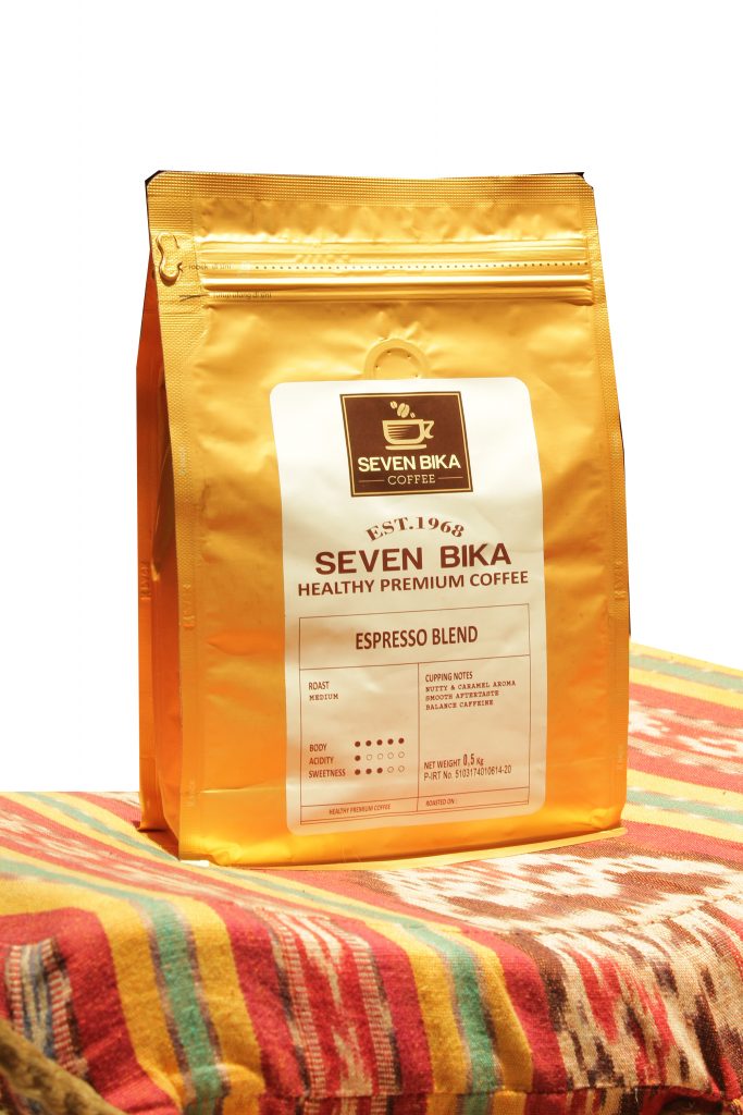 SEVEN BIKA ESPRESSO BLEND 500 Gr [Beans] - Seven Bika Coffee