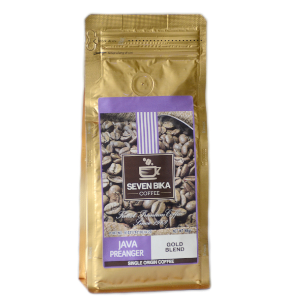 SEVEN BIKA JAVA PREANGER GOLD BLEND VARIAN 165 Gr [Ground] - Seven Bika ...