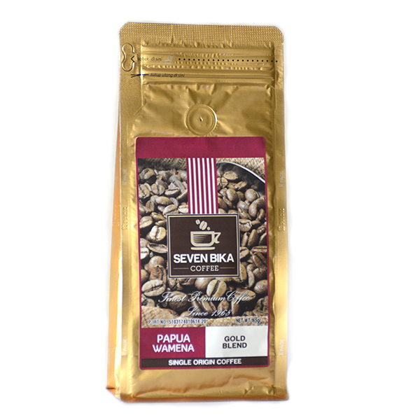 SEVEN BIKA PAPUA WAMENA GOLD BLEND 165 Gr [Ground] - Seven Bika Coffee