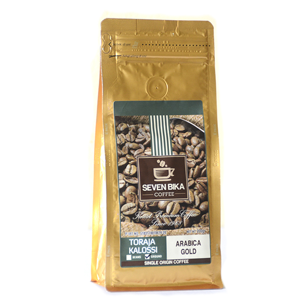SEVEN BIKA TORAJA KALOSSI GOLD BLEND VARIAN 165 Gr [Ground] - Seven ...