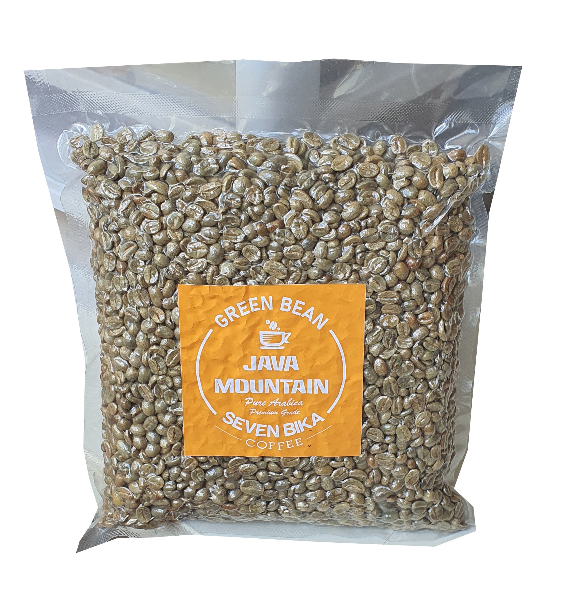 SEVEN BIKA JAVA MOUNTAIN PURE ARABICA GREEN BEANS / BIJI MENTAH 1 KG ...